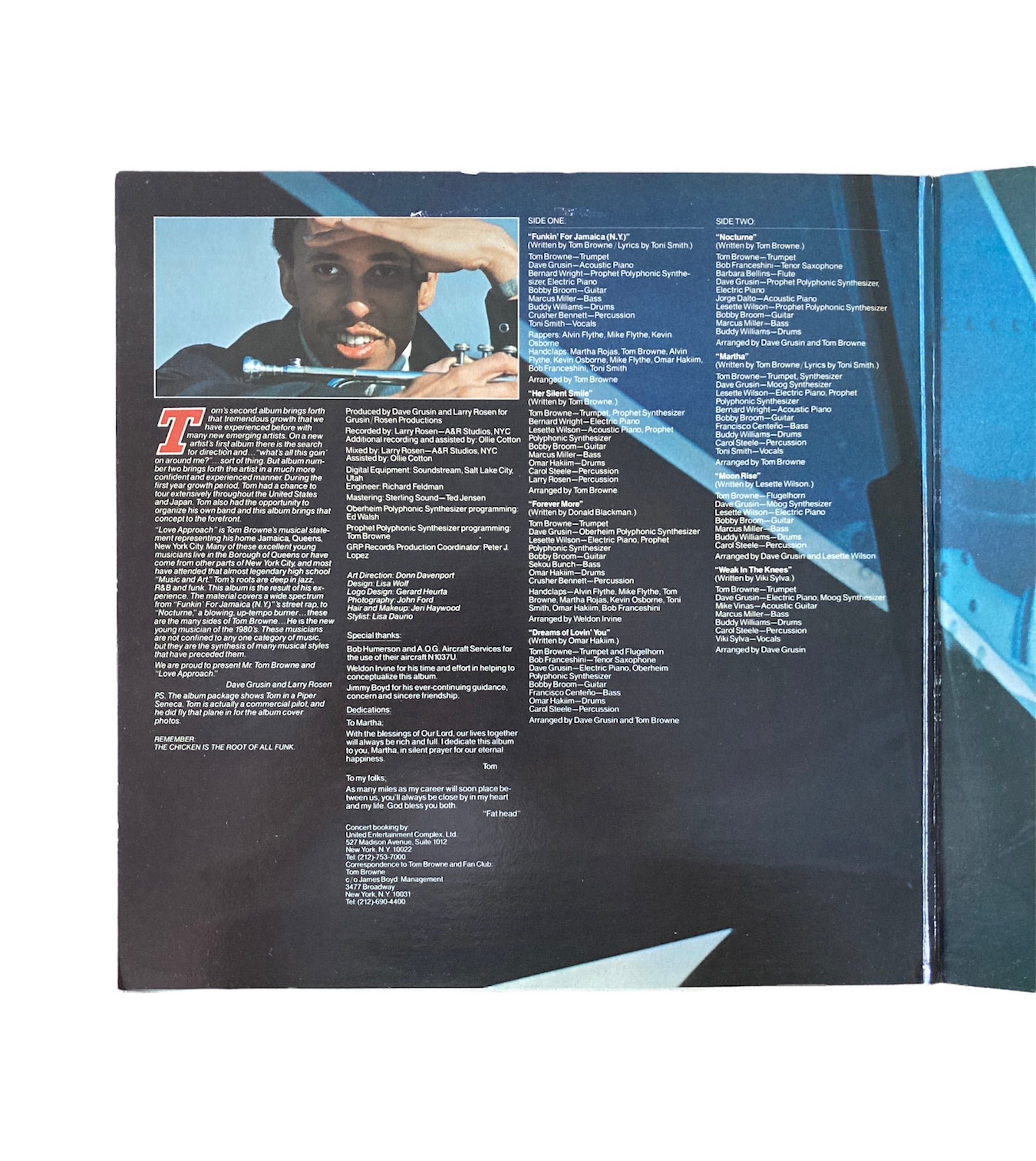 Tom Browne Toni Smith